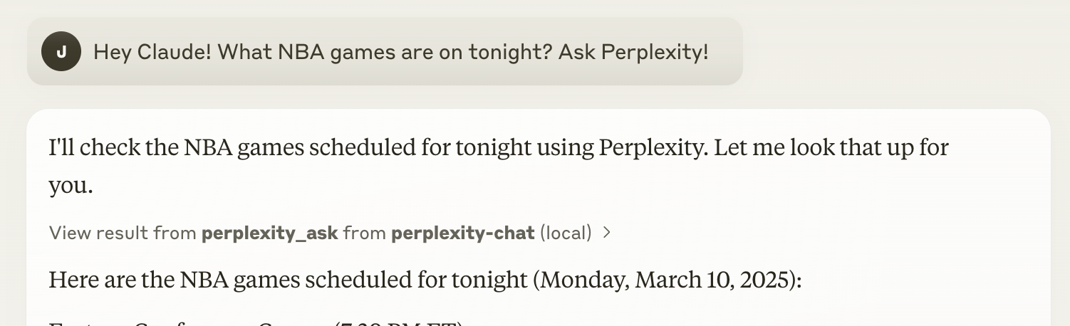 Perplexity Ask MCP Server | Model Context Protocol Server Directory